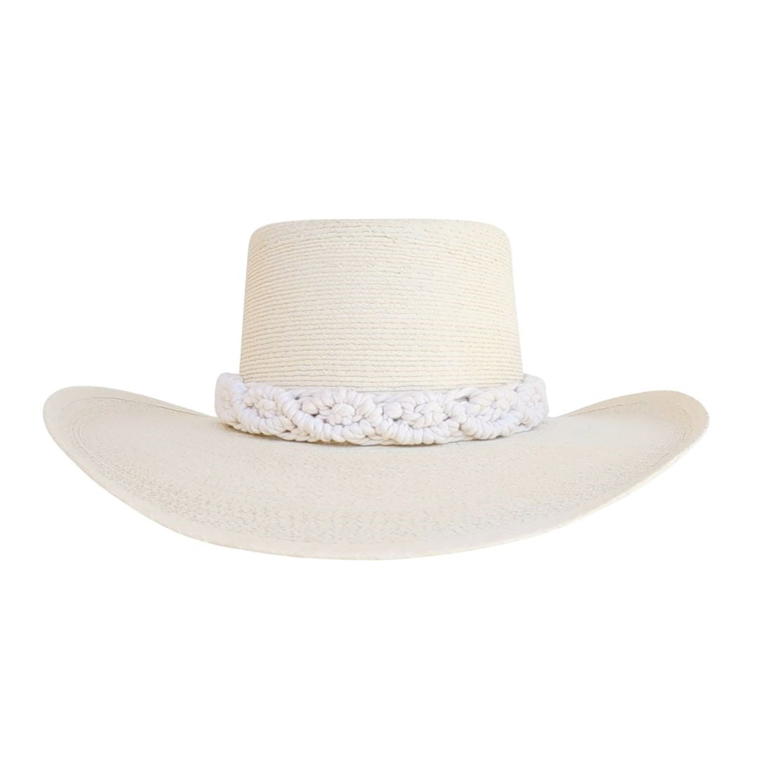 Finlo Straw Telescope Crown Hat