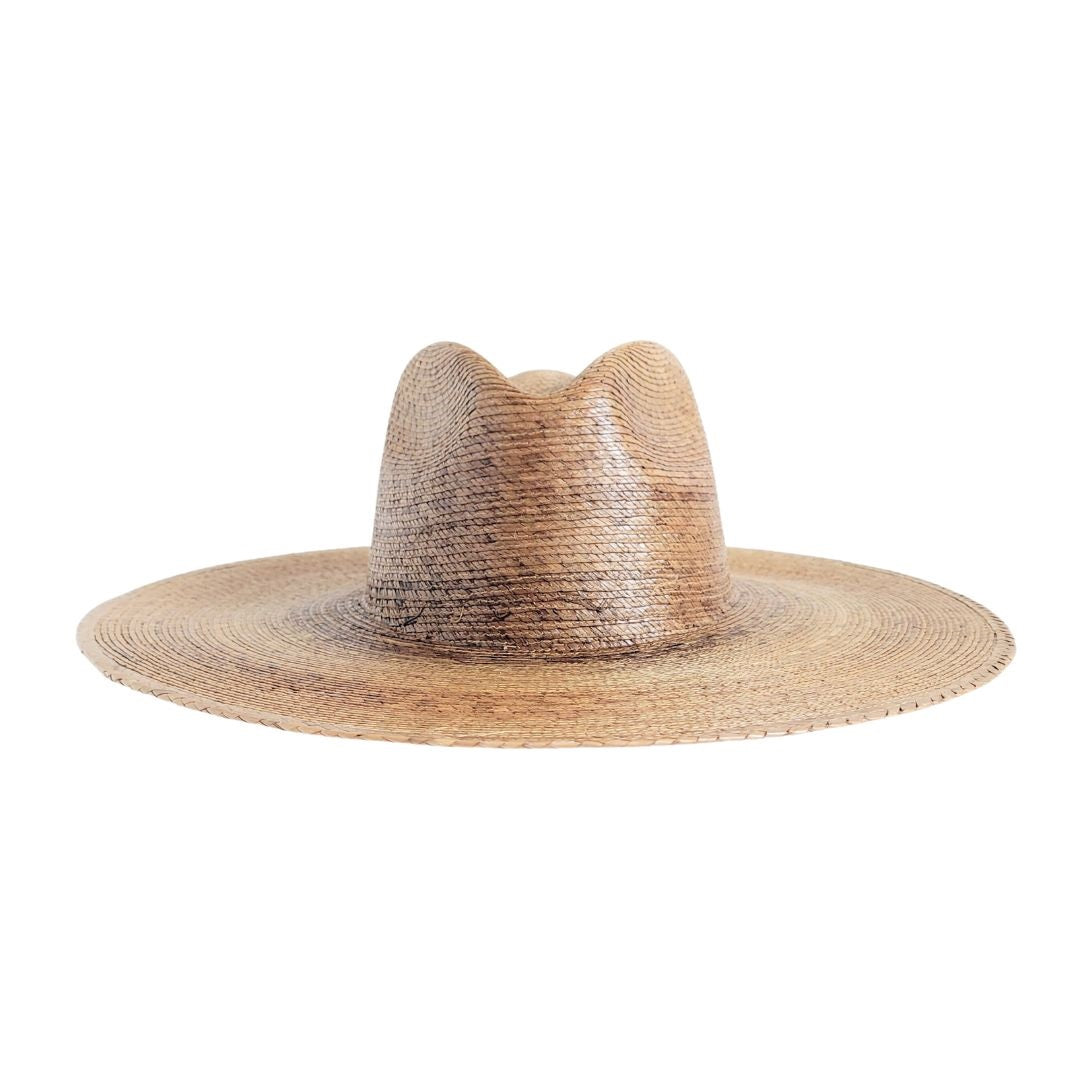 Rene Straw Explorer Crown Hat